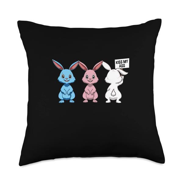 ・A transgender pride design with cute rabbits. The perfect gift for enby people that are trans pride, lgbt, nonbinary, t...