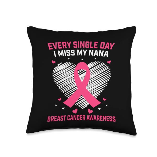 ・Every single day I miss my Nana in memory of my loving Nana breast cancer awareness gifts for grieving loss of a loved ...