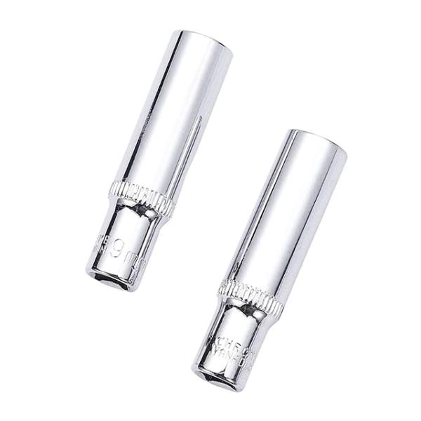 ・【CLEARLY SIZE】-High-contrast size marking is permanently laser etched and easy to read, even in low light; 1/4-inch dri...