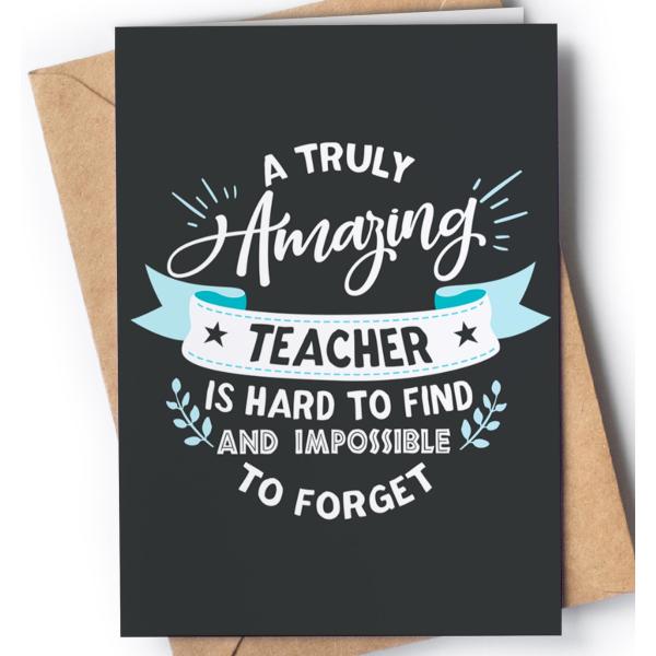 ・BLANK INSIDE for you to write a special message to your favorite teacher, that person who has been there for you and ha...