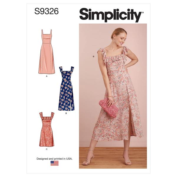 ・SIMPLICITY サマーコレクション・イギリスから発送・シンプルなペーパーパターン。
