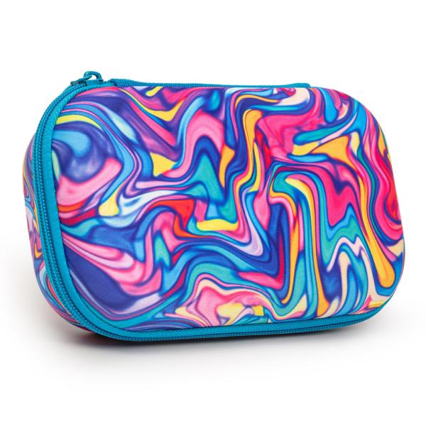 ・LIGHT ＆ STURDY - This cute pencil box features a sturdy outer shell and soft velvety interior to protect your contents....