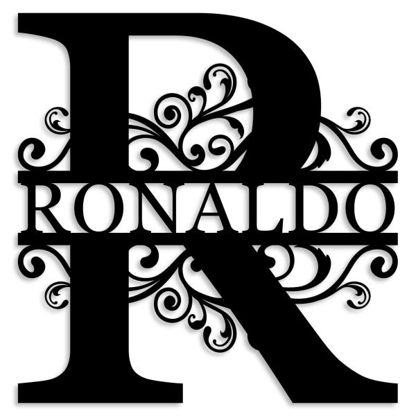 ・?【Rustic Charm to Your Home】This gorgeous personalized name sign is handcrafted by metal artisans to create the perfect...