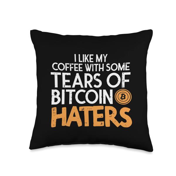 ・Grab this funny Coffee With Tears Bitcoin Haters design for your bitcoin trader mom, dad, husband, wife, grandpa, grand...