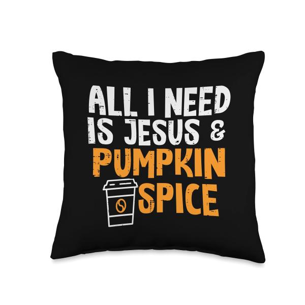 ・Grab this All I Need Is Jesus Pumpkin Spice design for your pumpkin spice lover friend! It's the perfect gift idea ＆ pr...