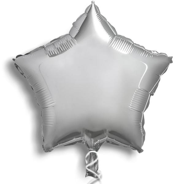 ・EYE-CATCHING SILVER COLOR: Our 18" Silver Solid Star-Shaped Foil Balloon adds a stunning visual element to any celebrat...