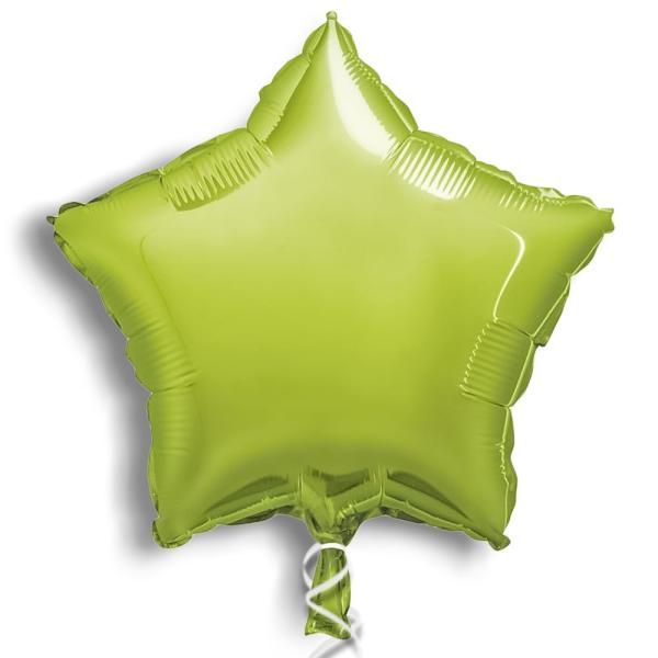 ・EYE-CATCHING LIME GREEN COLOR: Our 18" Lime Green Solid Star-Shaped Foil Balloon adds a stunning visual element to any ...