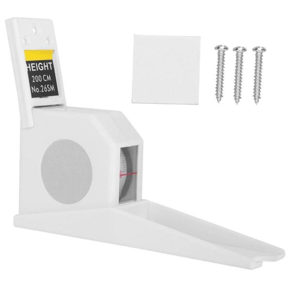 ・Metal Stature Meter, Height stature meter with retractable measure tape.・Manual Measuring Tool, Convenient for your fam...