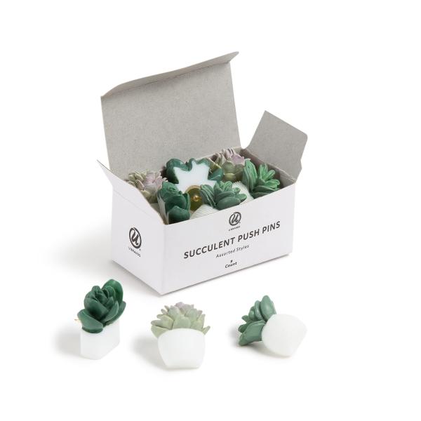 ・You'll be a total succa for our charming Succulent Push Pins Set that allow you to decorate your bulletin board and exp...