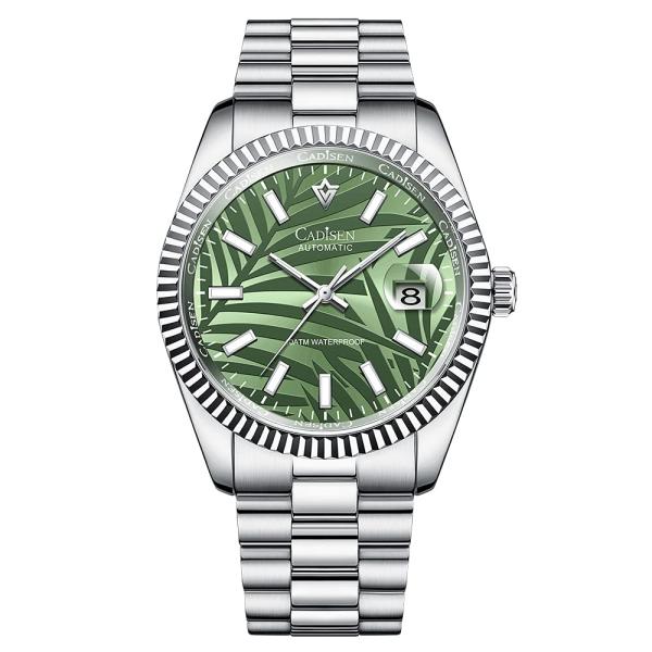・Classic luxury design: The round watch with the dial extends the function of the anti-reflective sapphire glass dial. T...