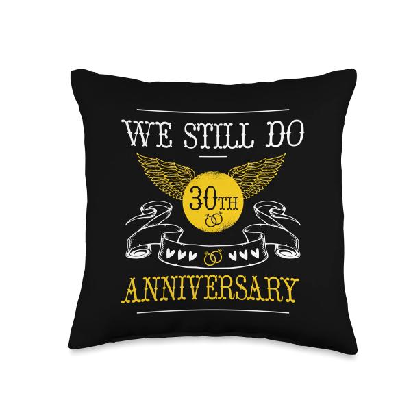 ・If your 30th wedding anniversary is coming up and you are looking for a gift for your spouse, then this funny anniversa...