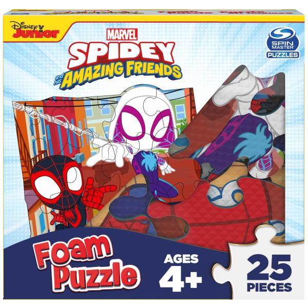 ・Foam Puzzle: great for young kids, this foam puzzle feels squishy to the touch and is great to build on the floor. You ...