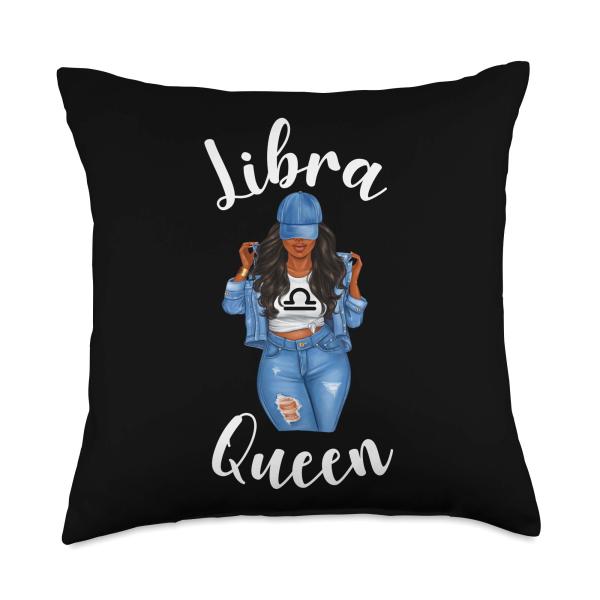 ・These birthday themed clothing for women featuring a simple graphic design of a pretty african american queen in denim ...