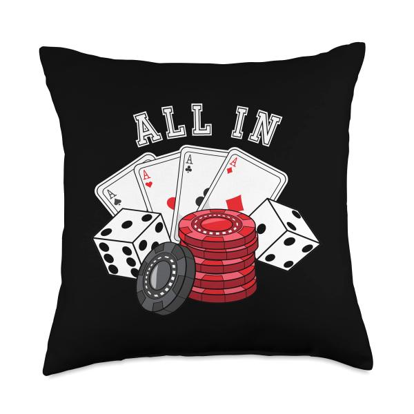 ・Poker Player Gambling Chips Betting Money Card Casino Dealer. Nice design for men and women to wear while gambling at t...