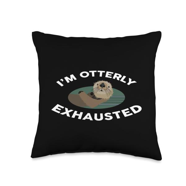 ・Unwind in playful style with the I'm Otterly Exhausted shirt, perfect for those days when you're feeling as laid-back a...