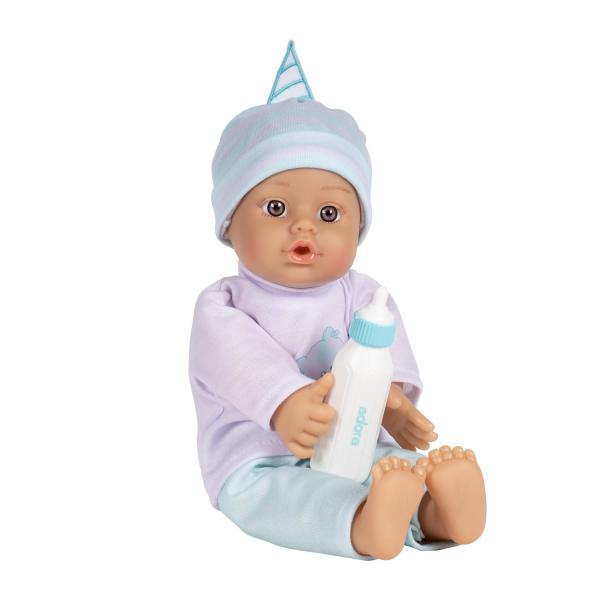 ・My First Baby人形:このSweet Babyは、1歳以上の子供や幼児に最適なファーストベビードールです。ベビーパウダーのような香りがします。 明るい茶色の目と茶色の塗装された髪が特徴です。・安全で簡単なメンテナンス:Adora...