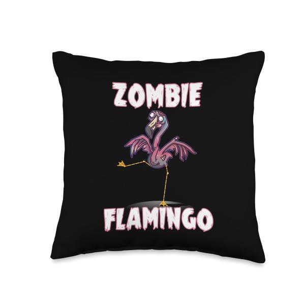 ・Do you just freaking love Flamingos as your spirit animal? You deserve this Funny Zombie Flamingo design showing a craz...