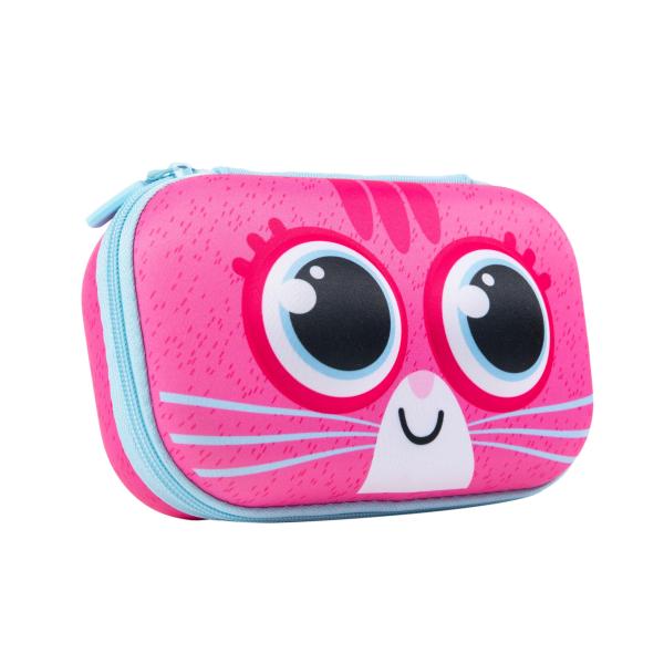 ・INSPIRE YOUNG MINDS - Make your storage fun by unzipping your ideas ＆ opening your imagination with this cute kitty pen...