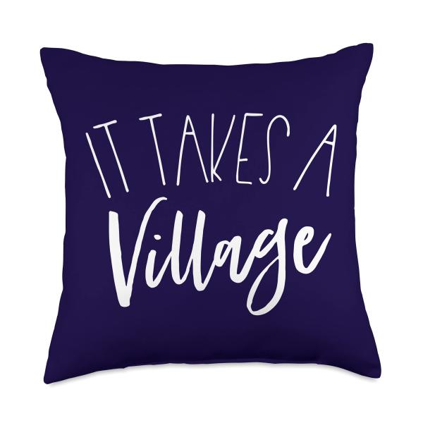 ・It Takes a Village tshirt. Proudly wear this tee shirt that shouts your thankfulness for those in your life that help t...