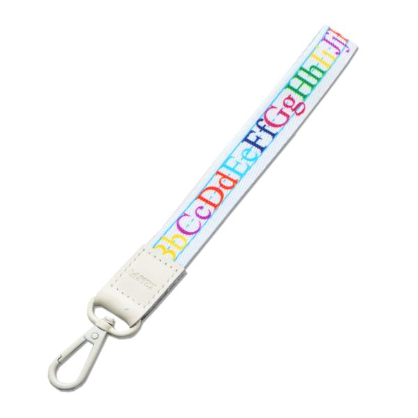 ・Keep Keys and Small Essentials Secure with this Wrist Keychain - Lightweight abc letter keychain wristlet key strap saf...