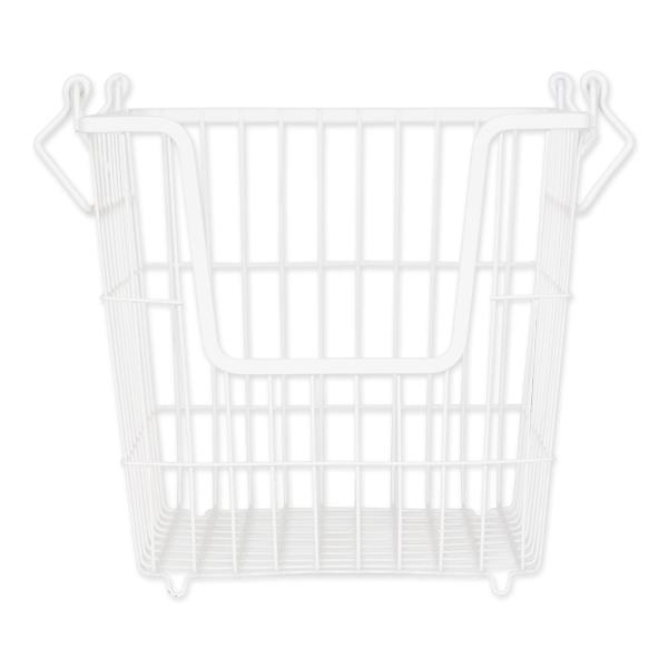 ・STACKABLE METAL STORAGE BINS: 11x11x11" (LxWxH); Wipe with damp cloth or sponge as needed・STURDY CONSTRUCTION: With its...