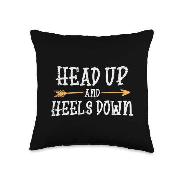 ・Grab this cute Head Up Heels Down design for your equestrian mom, dad, husband, wife, boyfriend, girlfriend, son or dau...