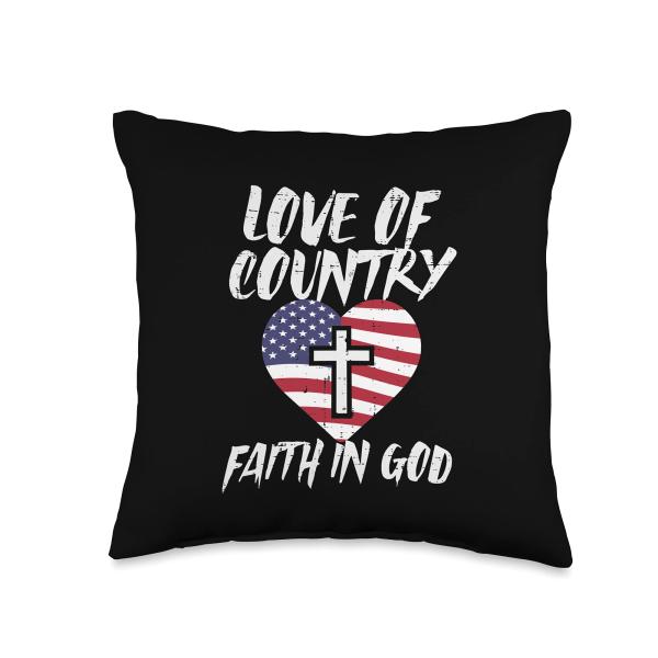 ・Grab this inspirational Love Country Faith In God US Flag design for your Christian mom, dad, husband, wife, son or dau...