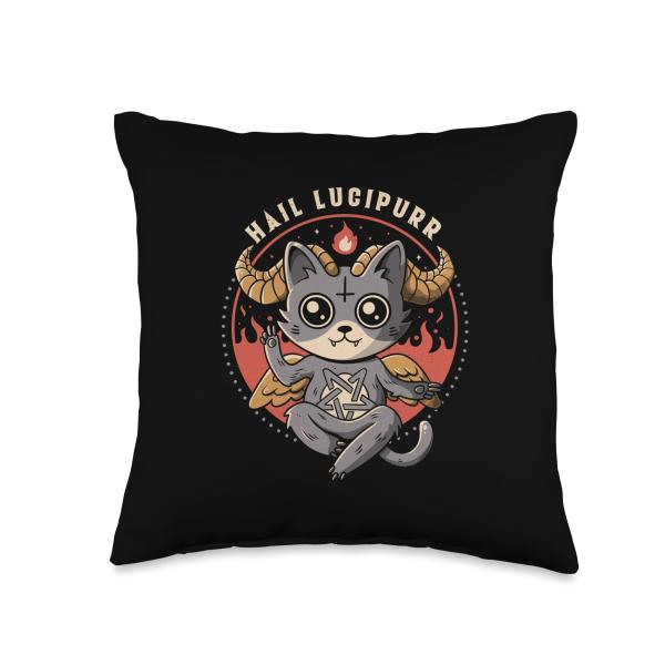 ・As Above So Below! Worship Baphomet Cat in this Lucifer shirt Cute as Hell! Love Cats, Say Not Today Jesus w/ our demon...