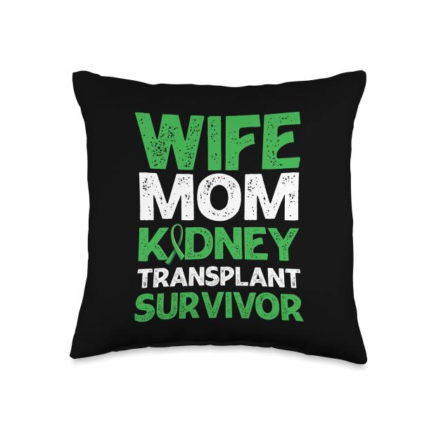 ・Wife. Mom. Kidney Transplant Survivor. A great design for all Kidney Recipient.・Kidney Donation Design perfect for your...