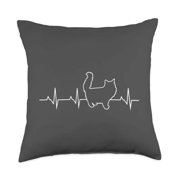 ・Maine Coon Heartbeat Lifeline Design for Cat Lovers who like playing with their kitty or kitten. Everyone who has a cat...