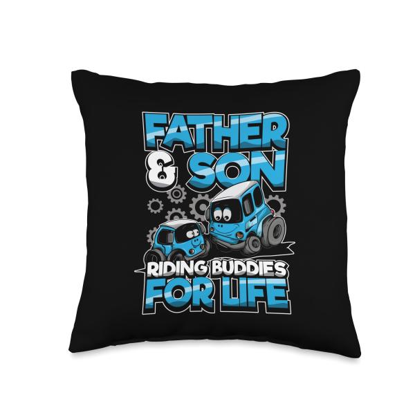 ・Features cute dad and kid minivan trucks with a quote "Father ＆ Son Riding Buddies For Life'. A funny surprise for a fa...