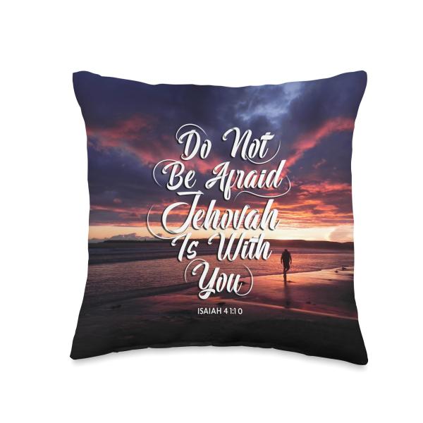 ・Decorate your house with this encouraging word of God from the book of Isaiah 41:10 " Do not be afraid JEHOVAH is with ...