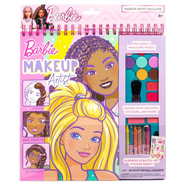 ・LEARN HOW TO LIVE COLORFULLY: Open up the spiral-bound make-up artist magazine and create all kinds of looks for your f...