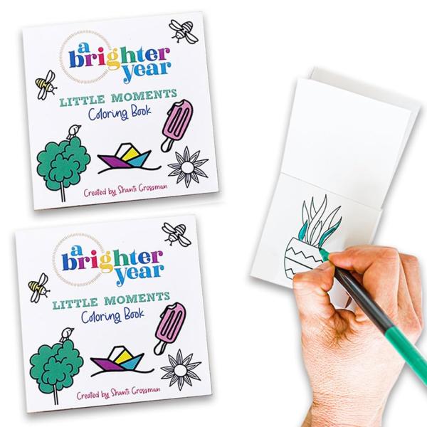 ・PREMIUM QUALITY: Don't settle for coloring books with poor-quality paper! Our A Brighter Year coloring books feature th...