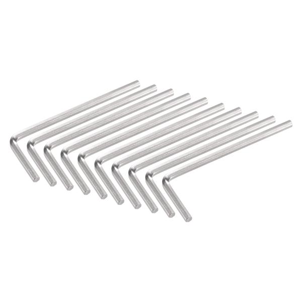 ・[Size] - 2.5mm hexagon head, 2.09" (53mm) total length.・[Durable Construction] - Heat treated chrome vanadium alloy ste...