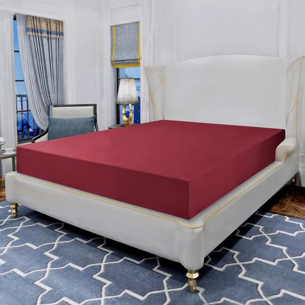 ・NIGHTY-NIGHT WITH COOL LINEN- Our California King Size Fitted Bed Sheet Dimension Size (72" x 84"). Fits Mattresses up ...