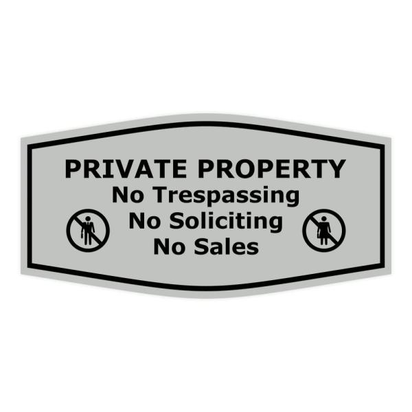 ・「Fancy Private Property No Trespassing No Soliciting No Sales」自宅、オフィス、ビジネス、ショップ用のサイン。・寸法:高さ3.5インチ x 幅7インチ・プレミアムレーザー彫刻プラ...