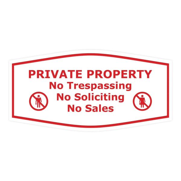 ・「Fancy Private Property No Trespassing No Soliciting No Sales」自宅、オフィス、ビジネス、ショップ用のサイン。・寸法:高さ3インチ x 幅6インチ・プレミアムレーザー彫刻プラスチ...