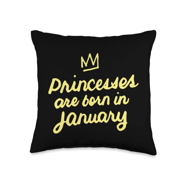 ・Princesses Are Born in January, Get this fun "Princesses Are Born in January", Features crown artwork, Perfect for a Bi...