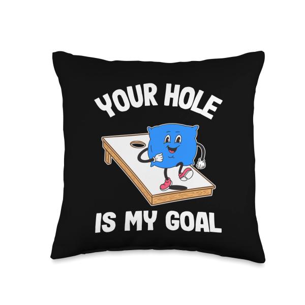 ・A vintage retro cornhole design with funny saying / joke about cornhole game and corn hole outdoor game lover who likes...