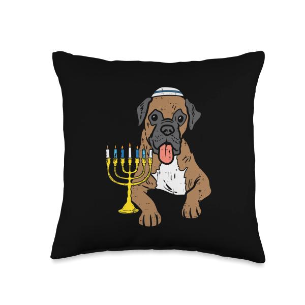 ・Grab this funny Jewish Boxer Dog design as a Hanukkah gift for your jewish friend or family member! Spin your dreidel u...