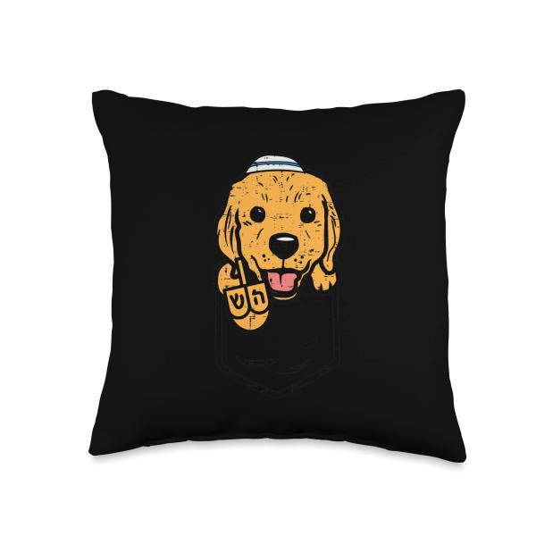 ・Grab this funny Pocket Golden Retriever Dog design as a Hanukkah gift for your jewish friend or family! Spin your dreid...