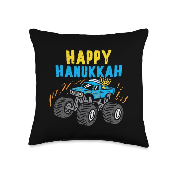 ・Grab this funny Happy Hanukkah Monster Truck design as a Hanukkah gift for your jewish son or nephew! Spin your dreidel...