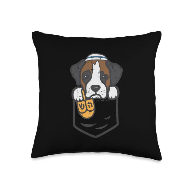 ・Grab this funny Pocket Dog Boxer design as a Hanukkah gift for your jewish friend or family member! Spin your dreidel u...