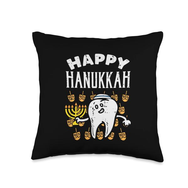 ・Grab this funny Happy Hanukkah Tooth design as a Hanukkah gift for your jewish friend or family member! Spin your dreid...