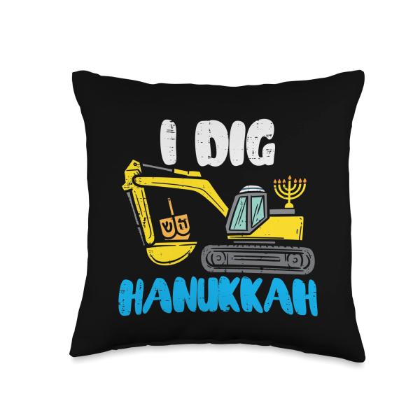 ・Grab this funny I Dig Hanukkah Excavator Construction design as a Hanukkah gift for your jewish son or nephew! Spin you...