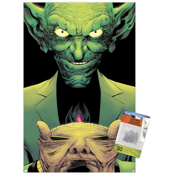 ・THIS TRENDS MARVEL COMICS - GREEN GOBLIN - MILES MORALES SPIDER-MAN #14 WALL POSTER uses high-resolution artwork and is...