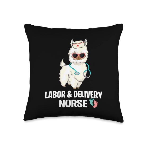 ・Labor and delivery Nurse Appreciation. Labor and Delivery Nurse L＆D Nursing RN Design with Llama are perfect National N...