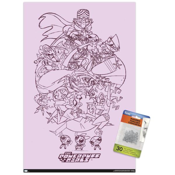 ・TRENDS WALL POSTERS use high-resolution artwork and are printed on PhotoArt Gloss Poster Paper which enhances colors wi...