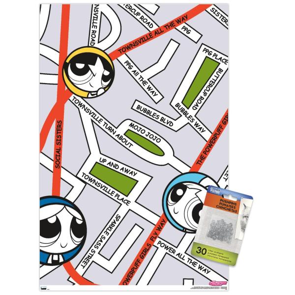 ・TRENDS WALL POSTERS use high-resolution artwork and are printed on PhotoArt Gloss Poster Paper which enhances colors wi...